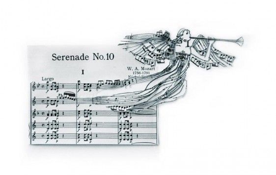 21 Most Creative Sheet Music Artworks - CMUSE
