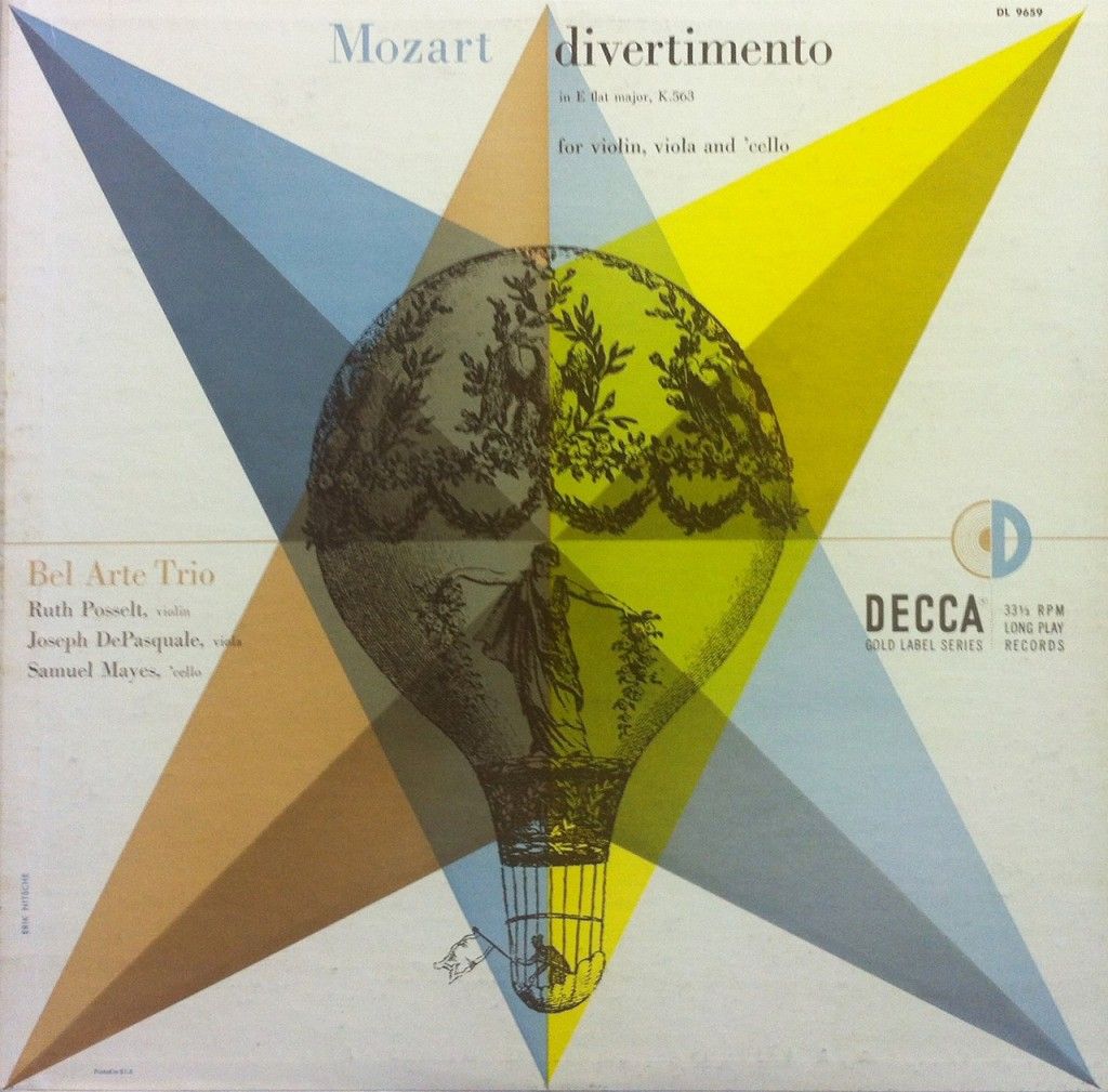 50 Most Creative Vintage Designs for Classical Music Records