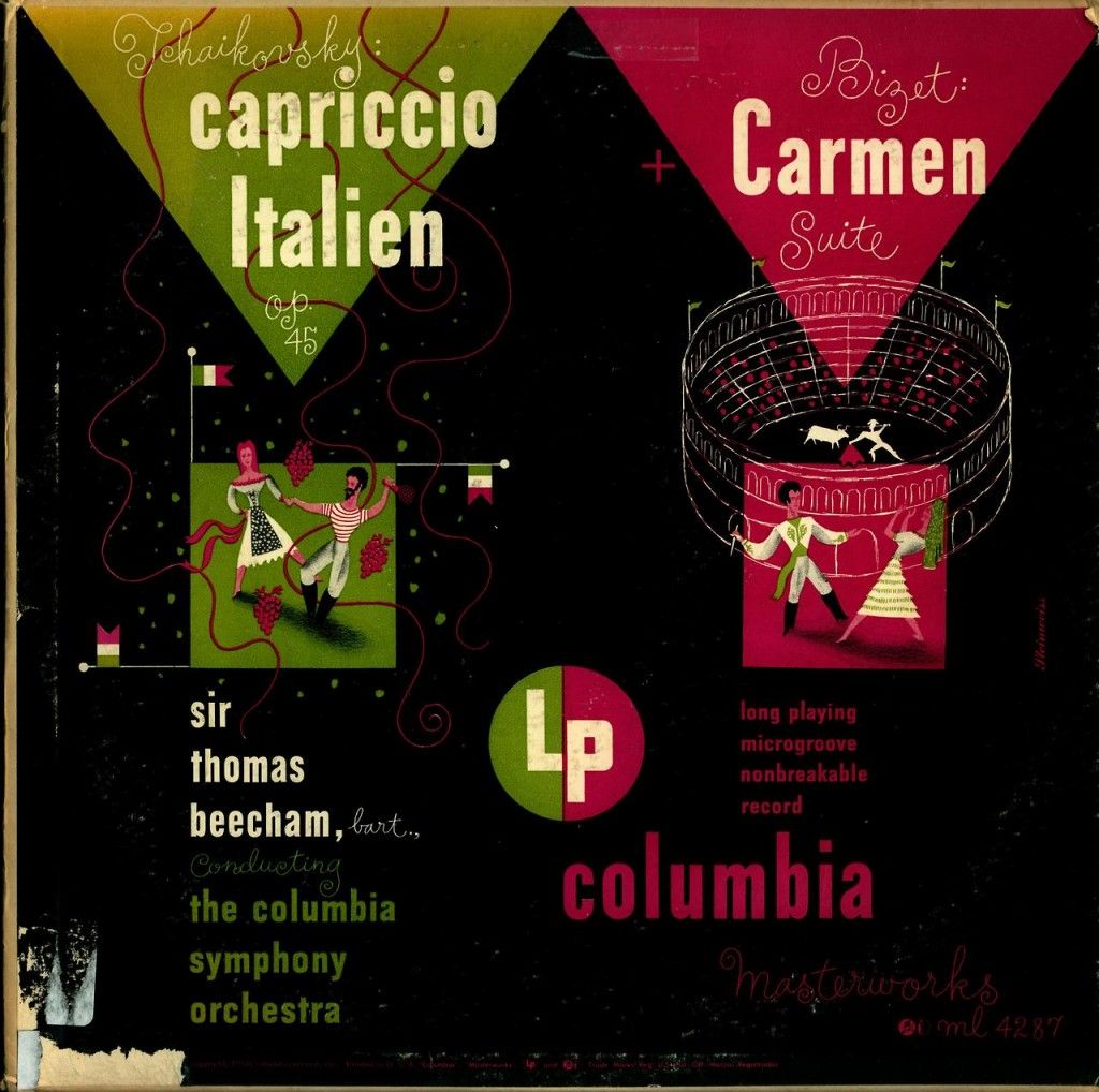 50 Most Creative Vintage Designs for Classical Music Records