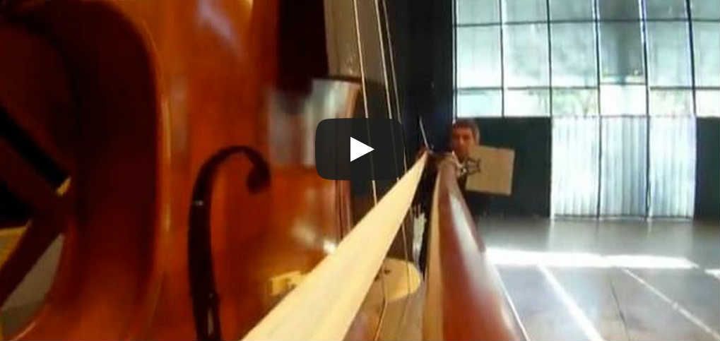 What does the world's largest playable violin sound like? [VIDEO]