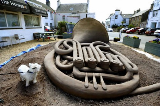 Seven Beautiful Classical Music-Inspired Sand Artworks