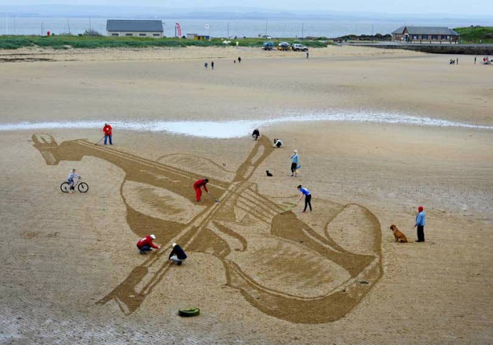Seven Beautiful Classical Music-Inspired Sand Artworks