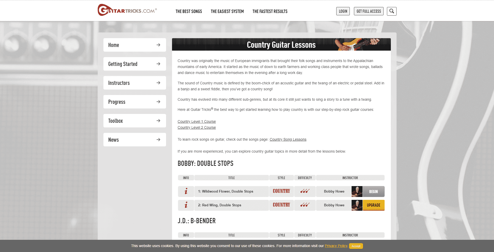 22 Websites to Learn Country Music Lesson Online (Free and Paid Country ...