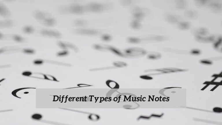 What Are The Different Types of Music Notes? - CMUSE