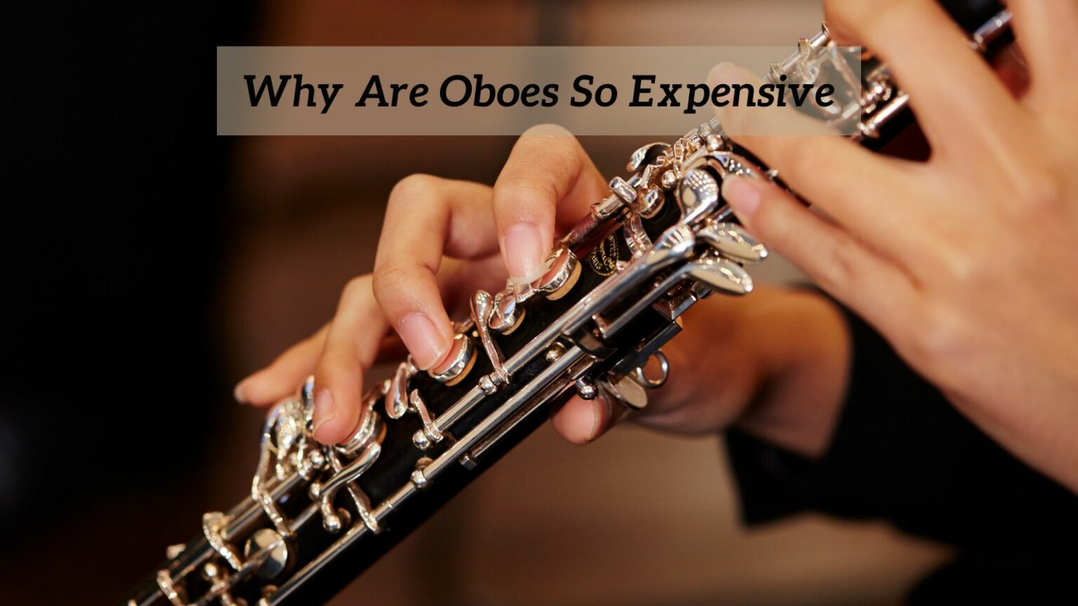 Why Are Oboes So Expensive? - CMUSE