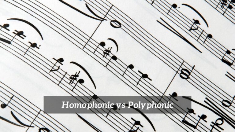 The Difference Between Homophonic vs Polyphonic - CMUSE
