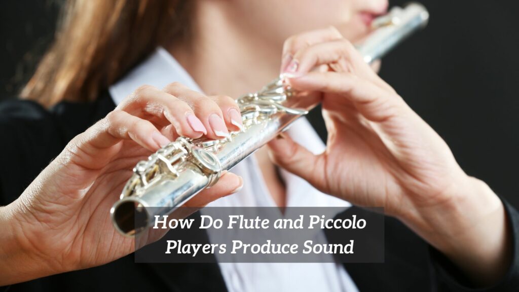 How Do Flute and Piccolo Players Produce Sound? - CMUSE