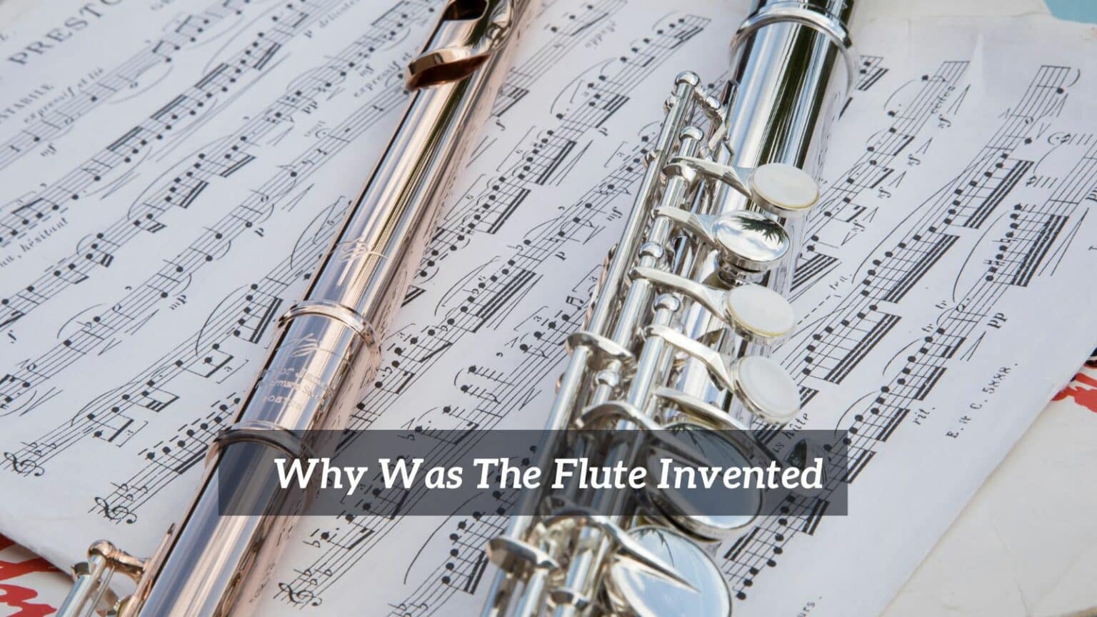 Why Was The Flute Invented? - CMUSE